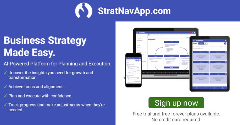 Business Strategy Development and Execution Software